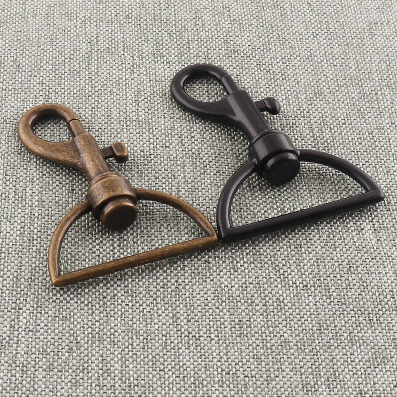 Snap Hook Metal Swivel Clasp 1.5 Heavy Duty Trigger Clip - Etsy