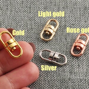 Swivel Links Metal Swivel Connectors MULTI COLOR 20*5mm Swivel Joint ...