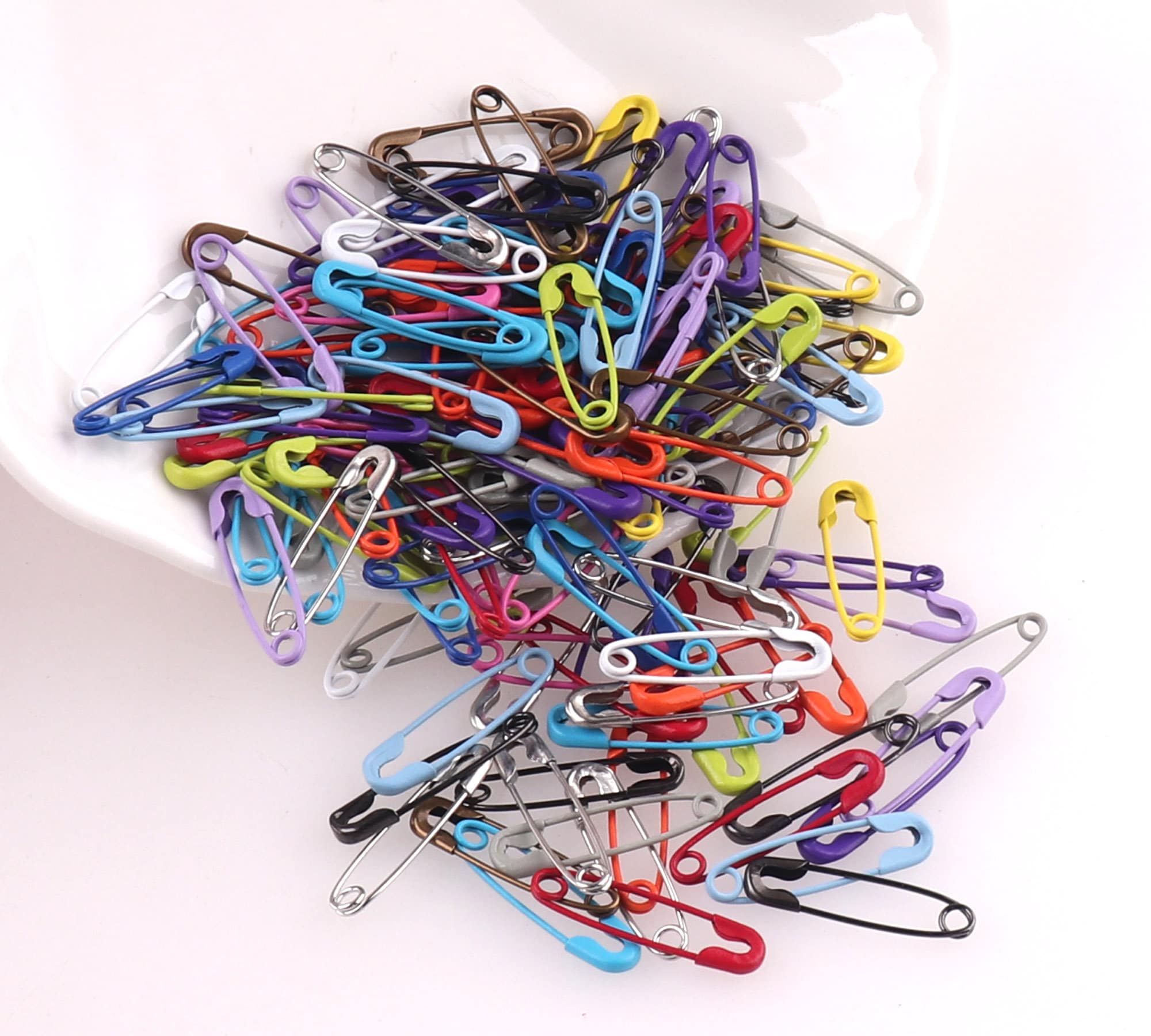 Mini Safety Pins CHOOSE YOUR Color-rainbow Brooch Price Tags - Etsy