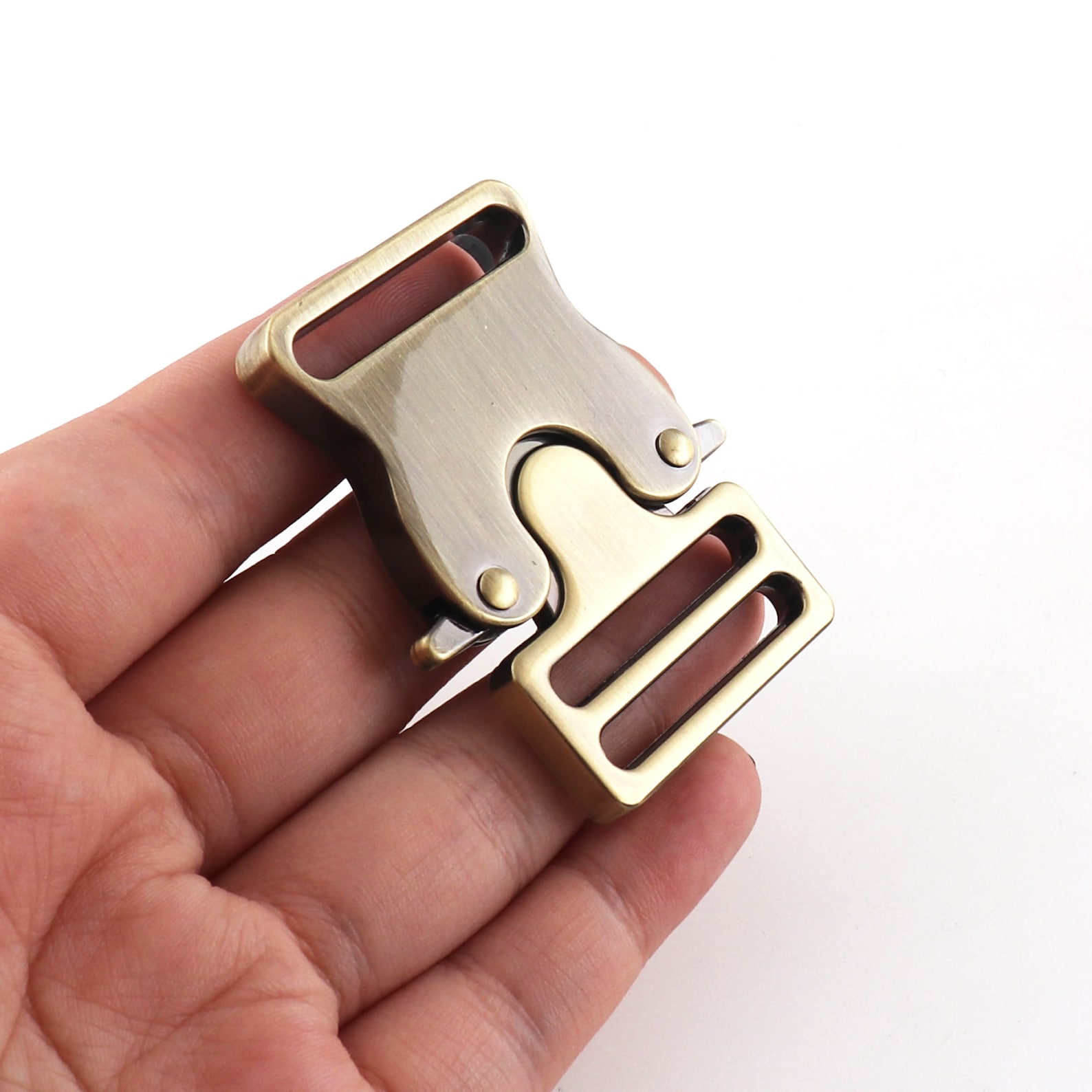 Metal Quick Side Release Buckle Antique Bronze Quality Webbing | Etsy