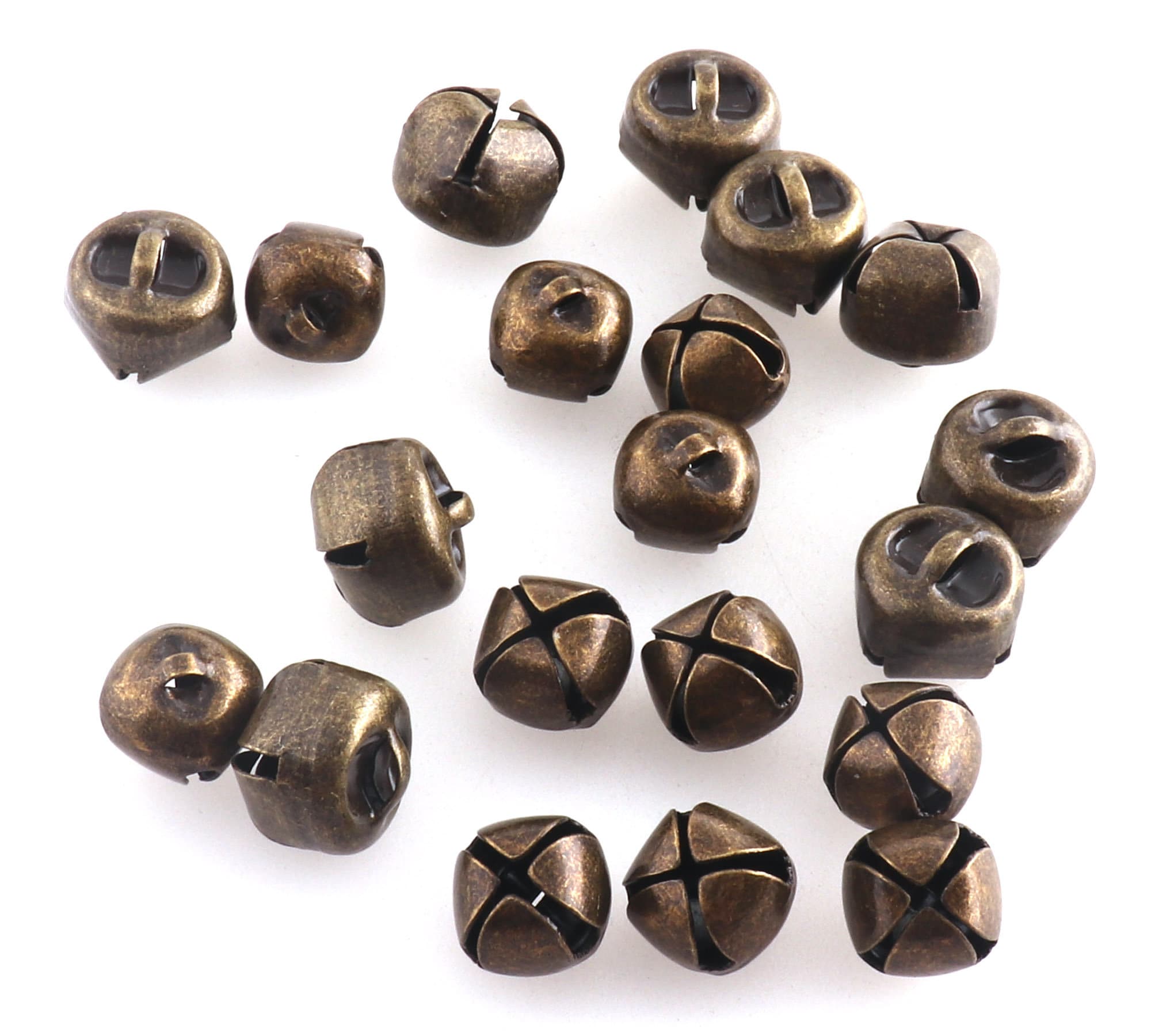 Jingle Bell Antique Bronze Bell Vintage Christmas Bells 10/11mm Bell ...