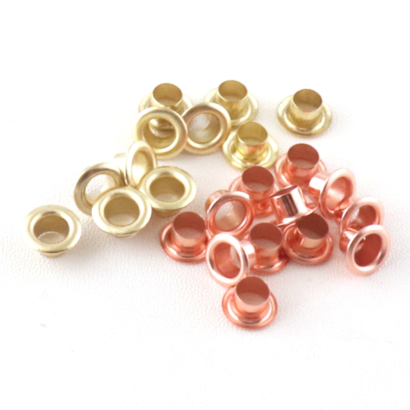 Repair Grommet 5.5mm Bead Eyelets Rose Gold/light Gold Eyelet - Etsy UK