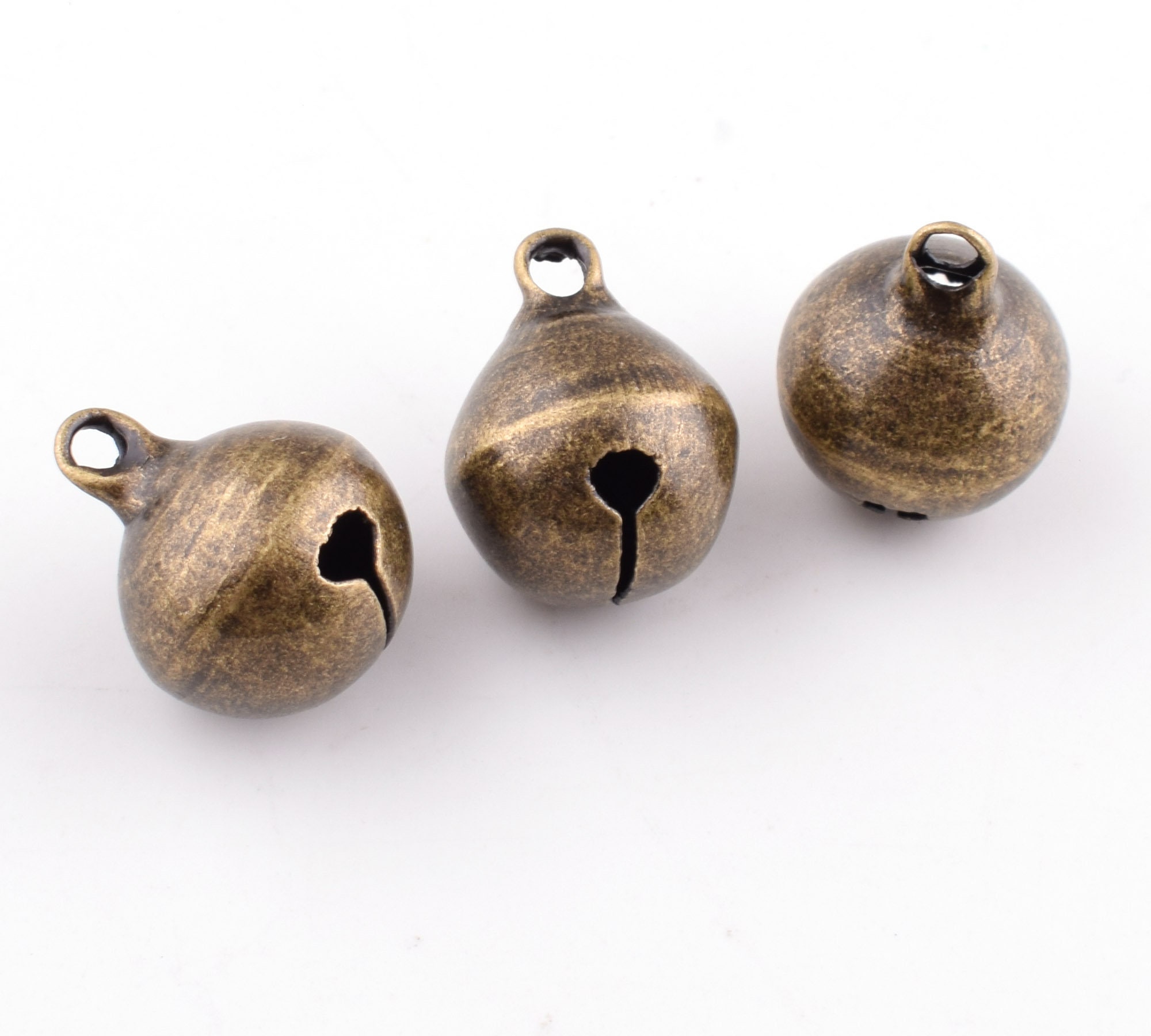 Jingle Bells Round Bell Vintage Bronze Bells Chram Bells With - Etsy