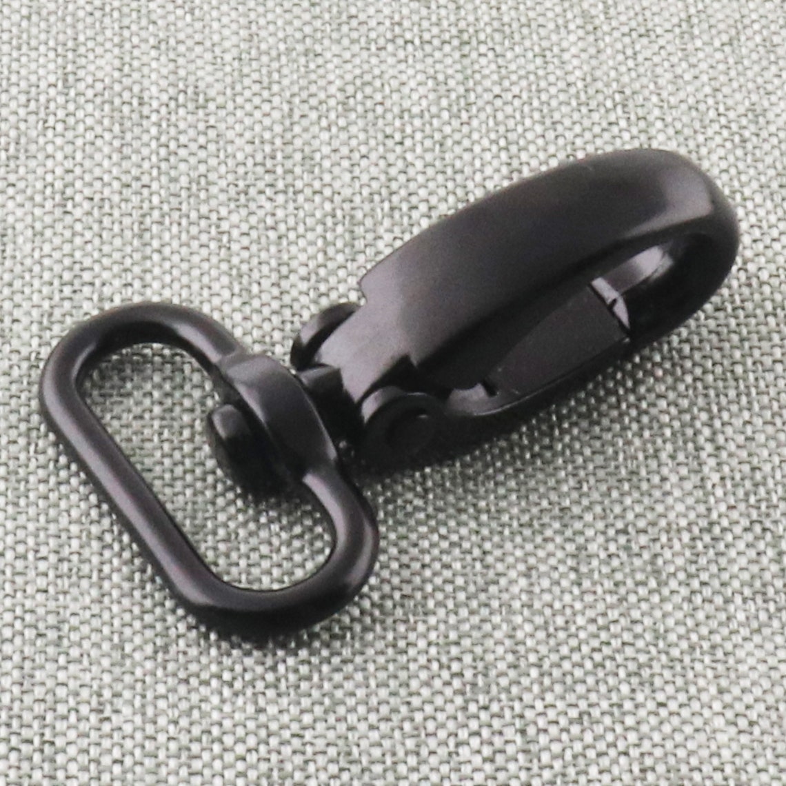 Heavy Duty Swivel Clasp Oval Snap Hooks Black 1 1/4 Inch Metal - Etsy UK