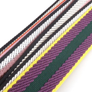 Webbing Bag Strap Webbing by the Yard Woven Colorful Stripe Webbing 1.5 ...