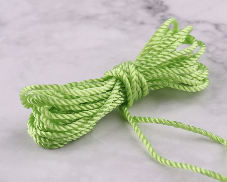 Nylon String Twist Cord Twisted Soutache Braid Decorative Rope | Etsy