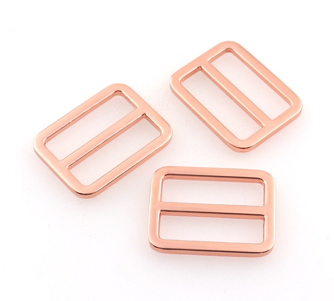 Flat Metal Slide Buckle Triglide Strap Keeper Adjuster Buckle - Etsy