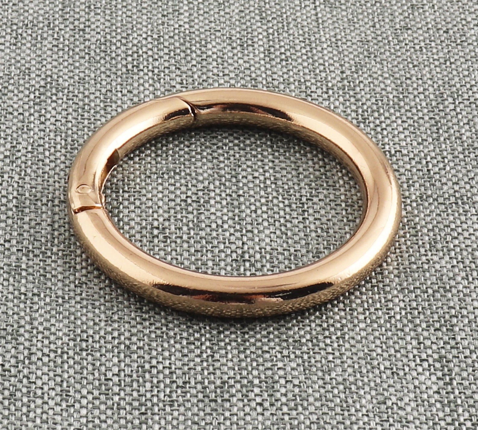 1 1/2 Inch Spring Rings Snap Clip Light Gold Spring Opening | Etsy