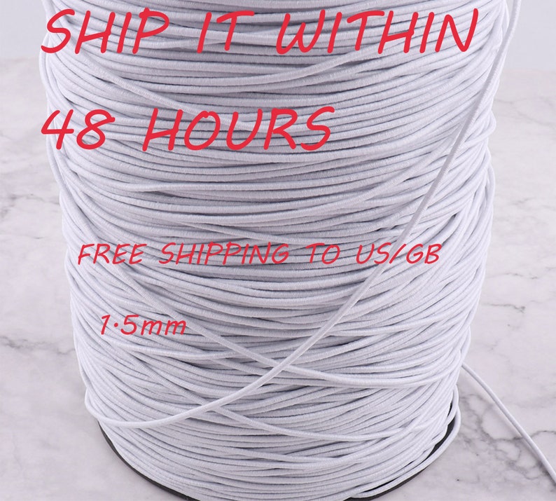 Elastic Cord Stretchy String for Bracelets and Necklaces | Etsy