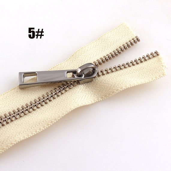 Size 5 Zipper Tape by the Meter Brass Nylon Coil Zipper With | Etsy