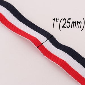 Strap Webbing Watch Webbing Colorful Webbing 1" Soft Stripe Ribbon ...