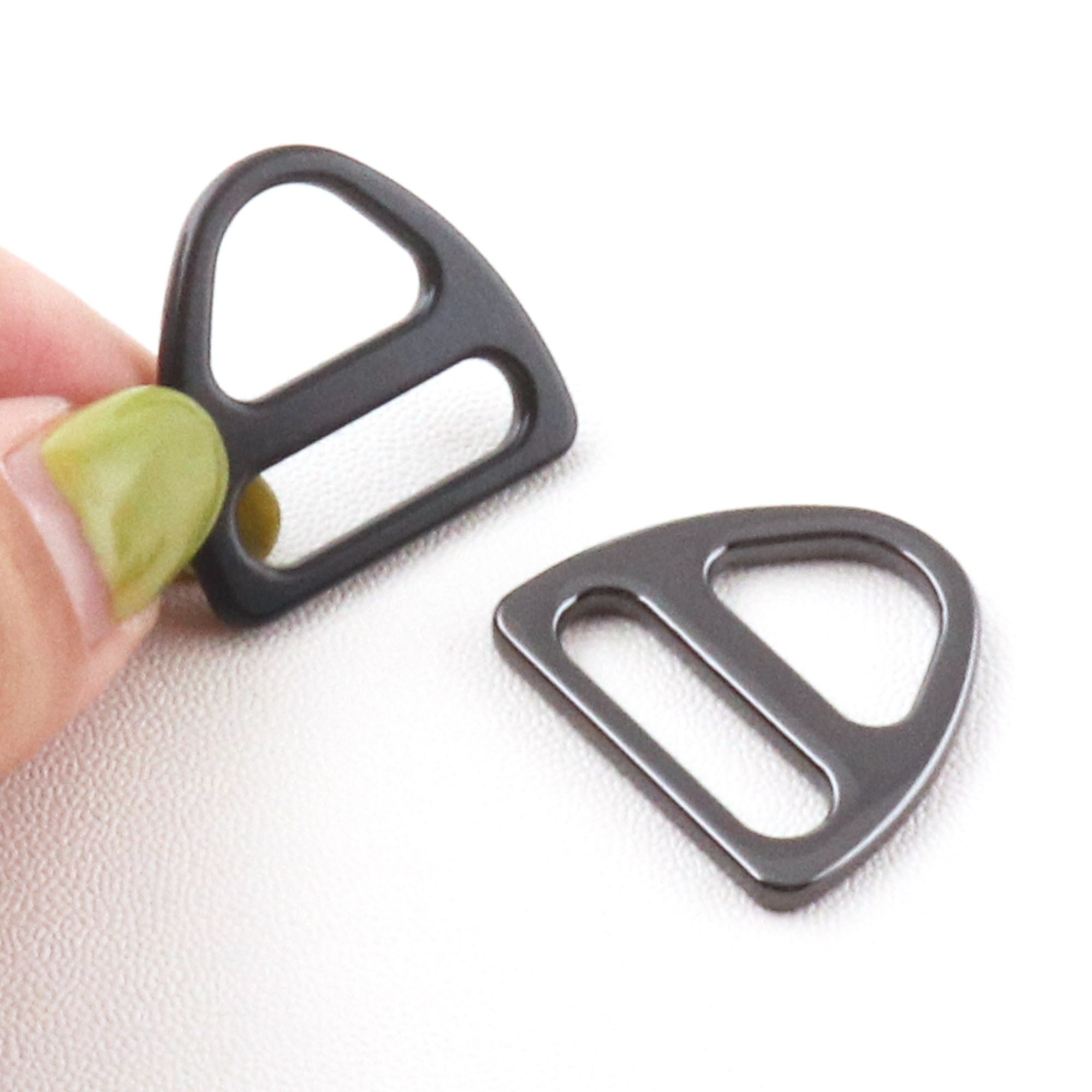 Triangular Double D Ring 20mm Triangle Ring 6pcs Slider Strap - Etsy