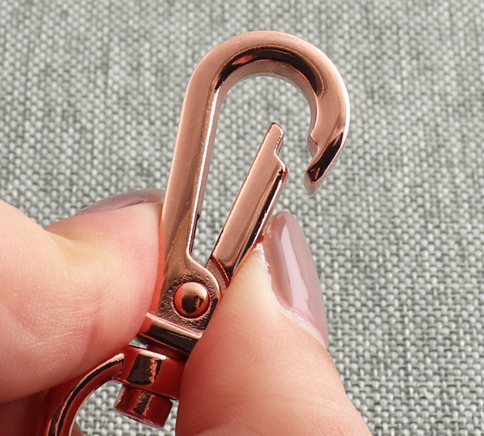 Swivel Clasp Hook 5213mm Gunmetal Snap Hook Sterling Silver - Etsy