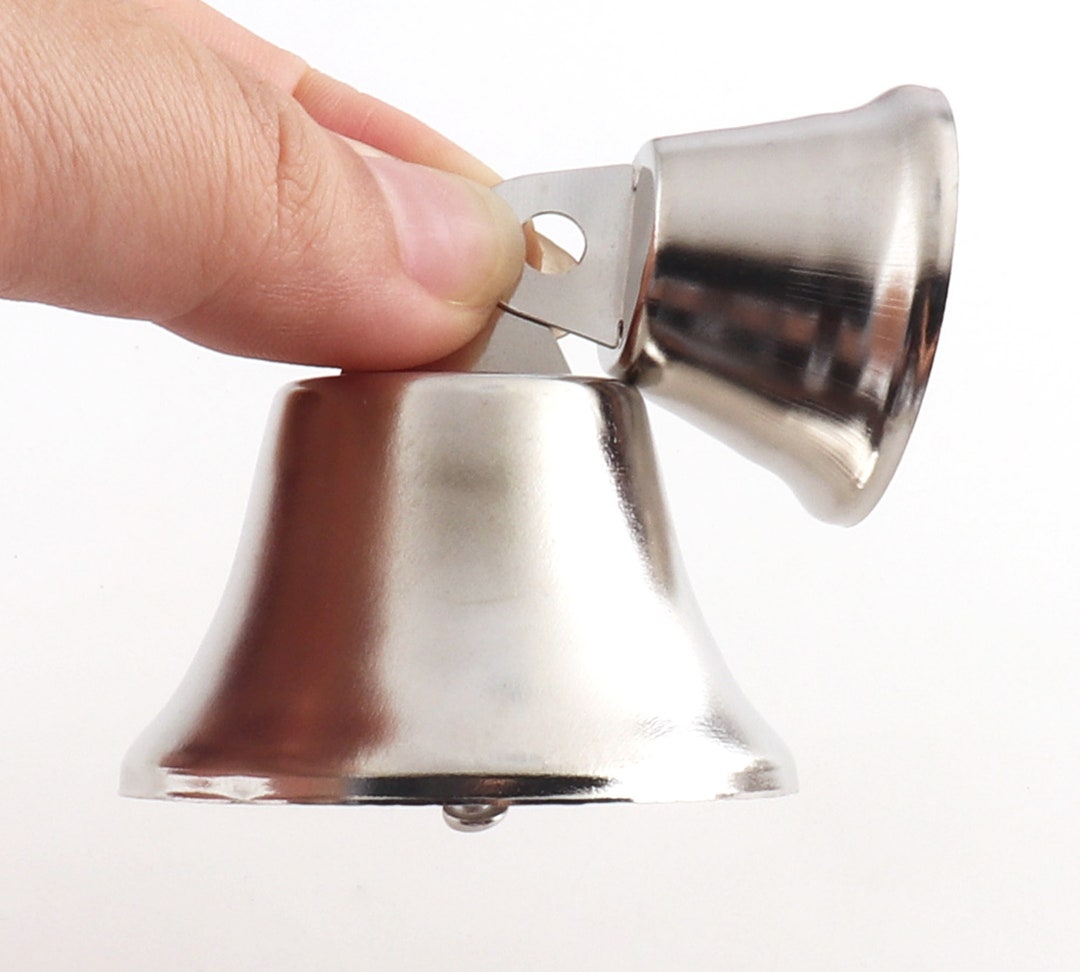 Silver Jingle Bell Large Christmas Bells Liberty Bell Sleigh Bells ...