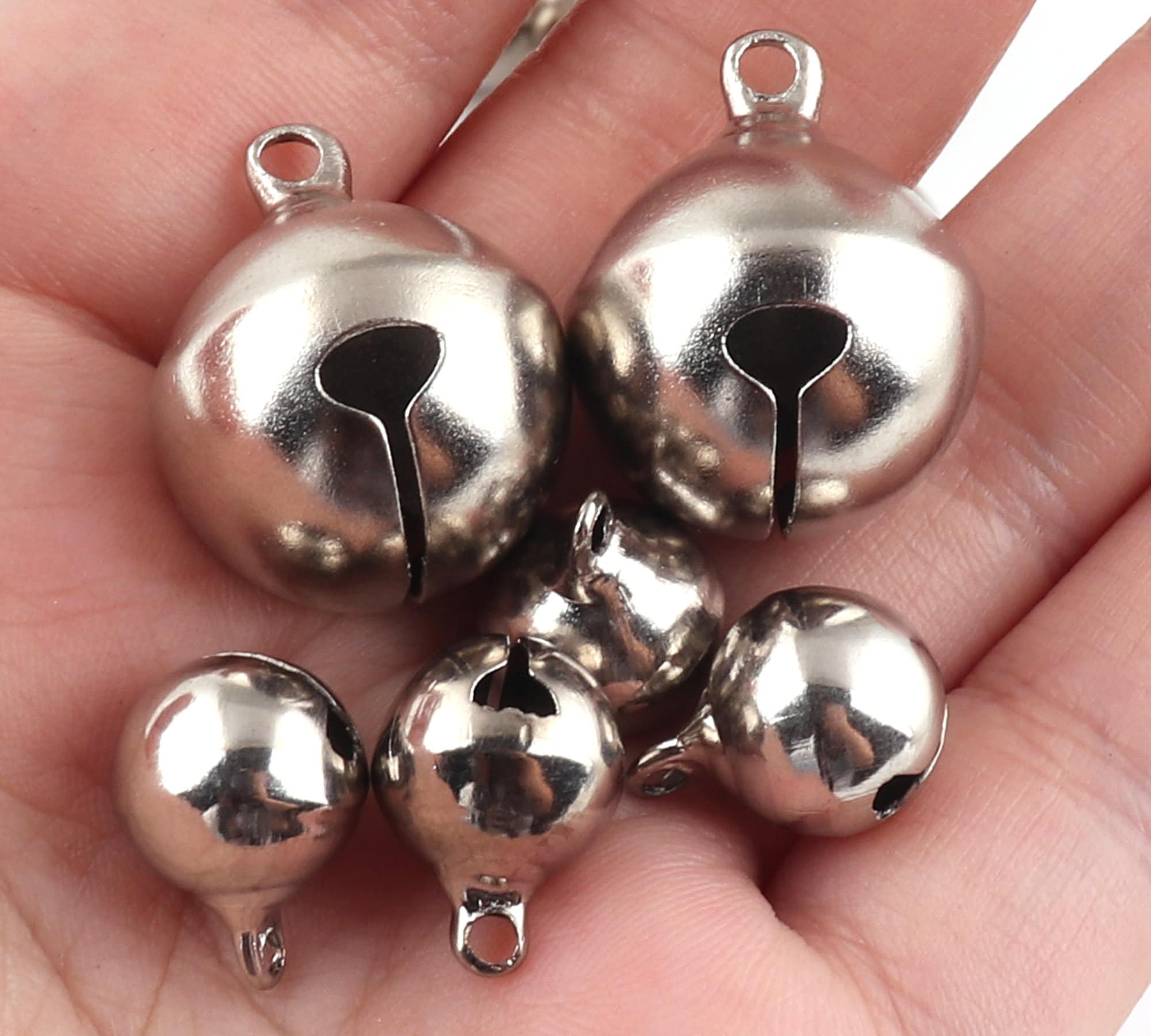 Silver Jingle Bell Bulk Bells 20/11mm Round Bell Bell Charm | Etsy