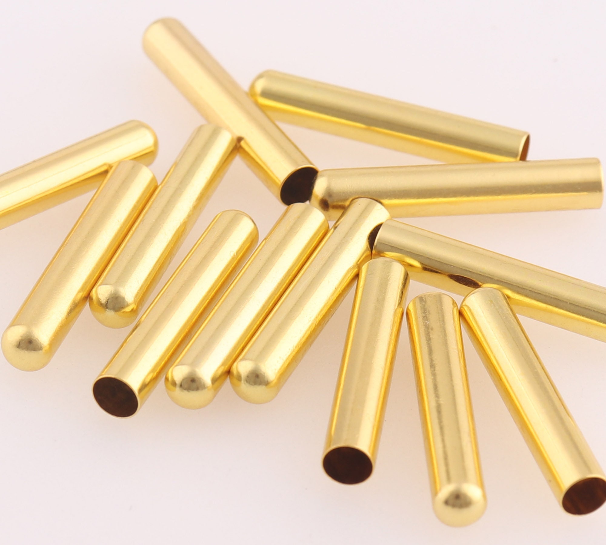 Metal End Tips Shoelace Tip Shoelace Cord Gold Sneaker | Etsy