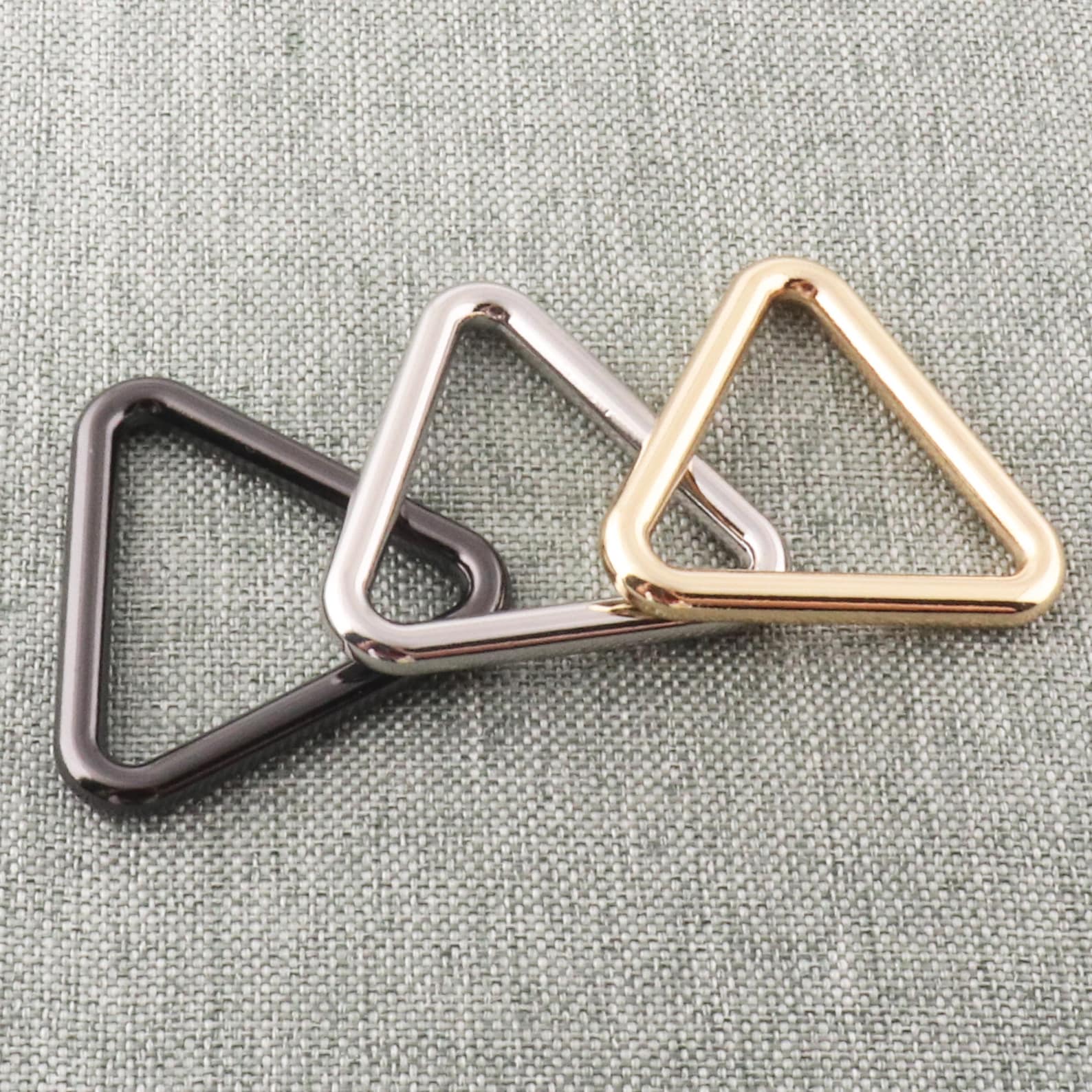 1.5'' Metal Triangle Ring Buckle Connectors Heavy - Etsy