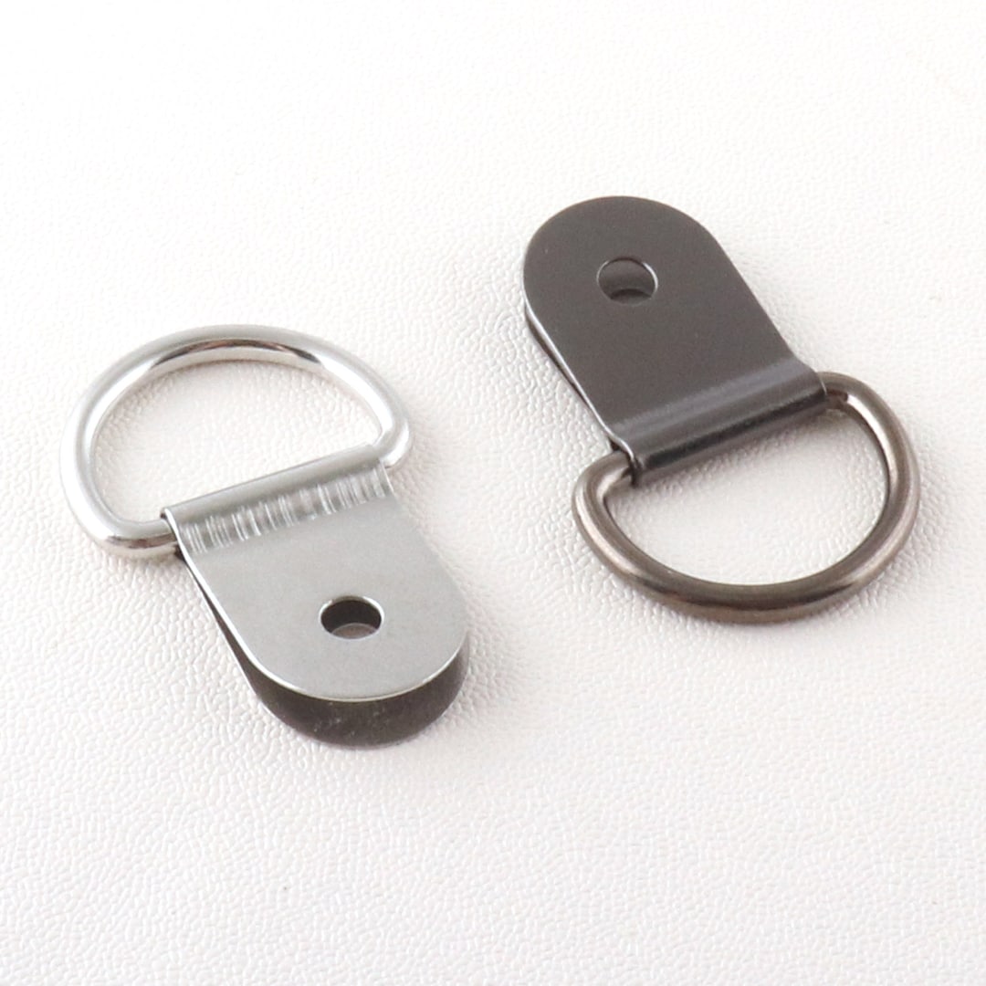 Clips With D Ring U Clip Gunmetal/silver Connector D Ring 35mm Picture ...