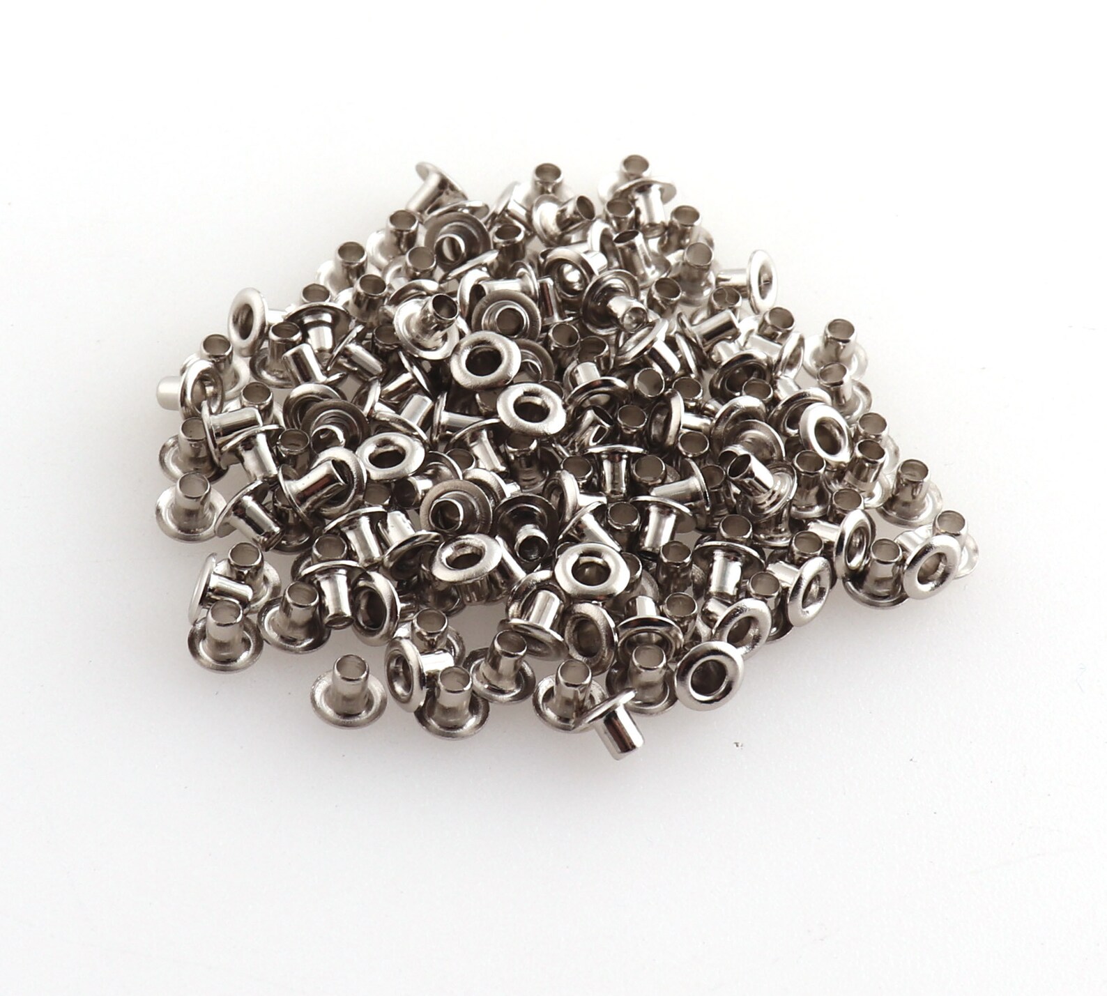 2mm Super Tiny Eyelet Silver Grommets 300pcs Small Eyelets for Cards ...