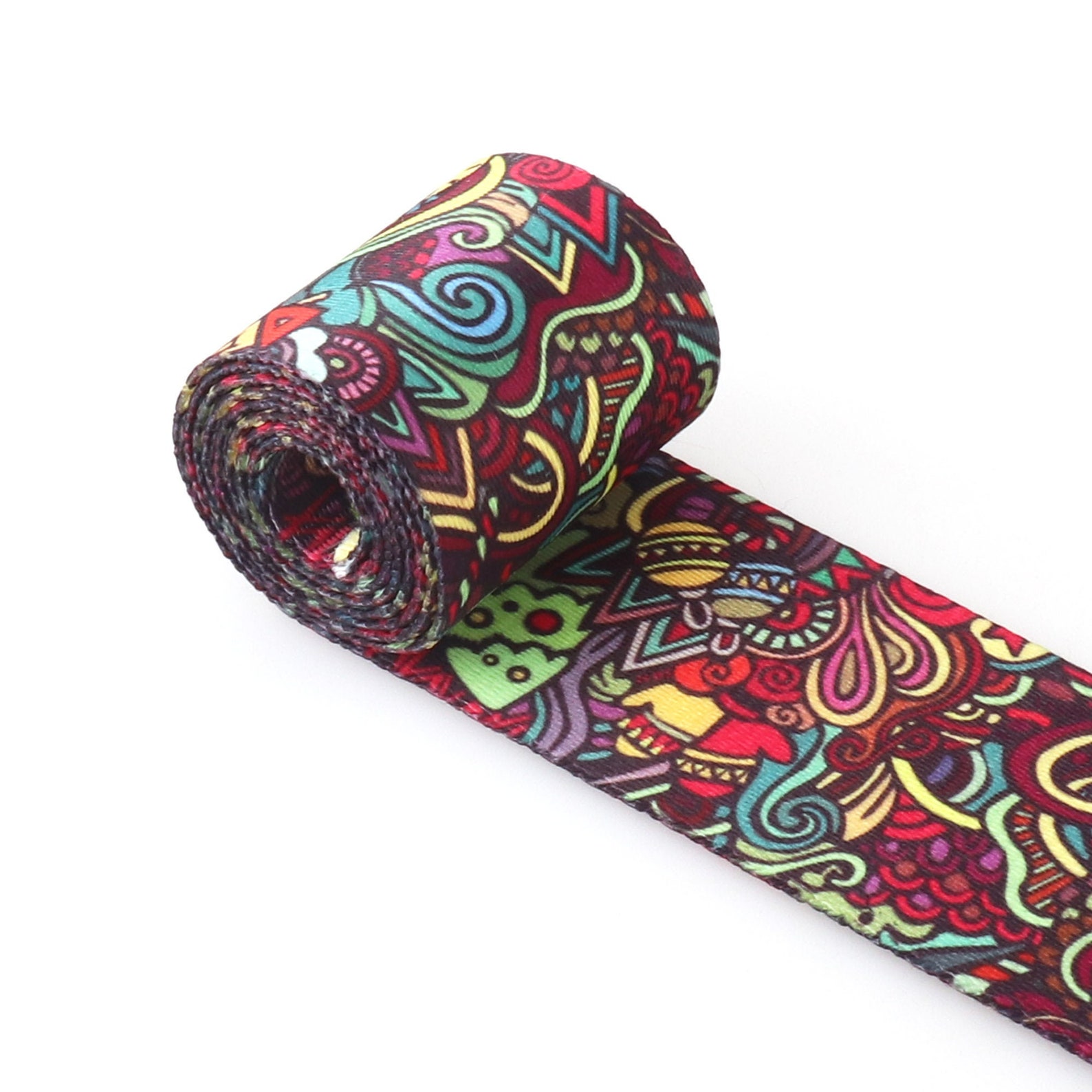 Colorful Webbing Soft 2 Inch Webbing Ethnic Woven Tape - Etsy