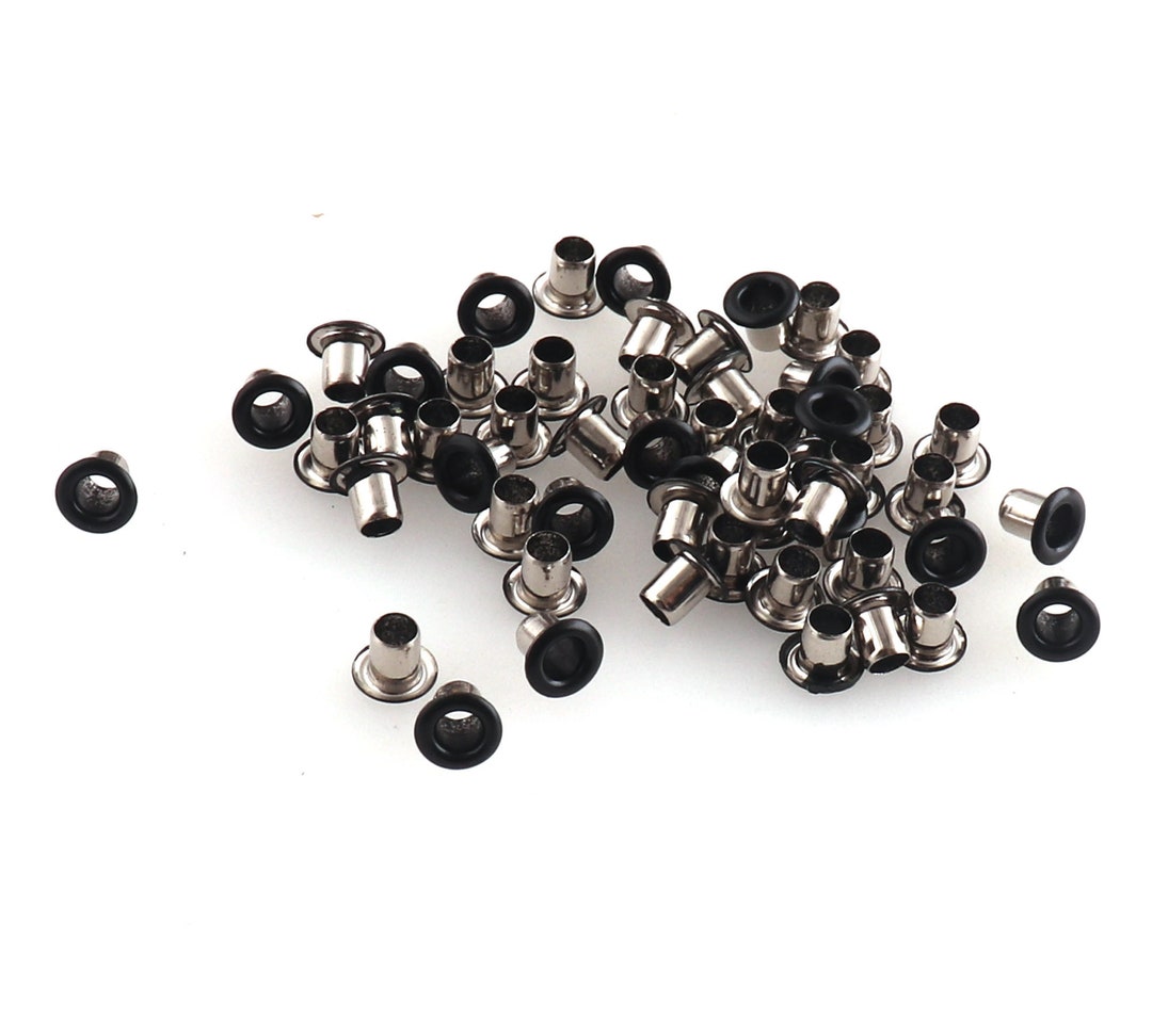 3mm Dark Black Tiny Mini Eyelet 300pcs Doll Clothes Sewing Projects ...