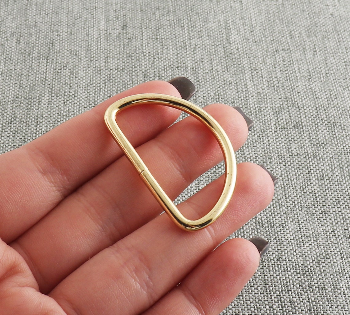 Welded Strong D Shape Rings 1.5 D Ring Metal Heavy Duty | Etsy