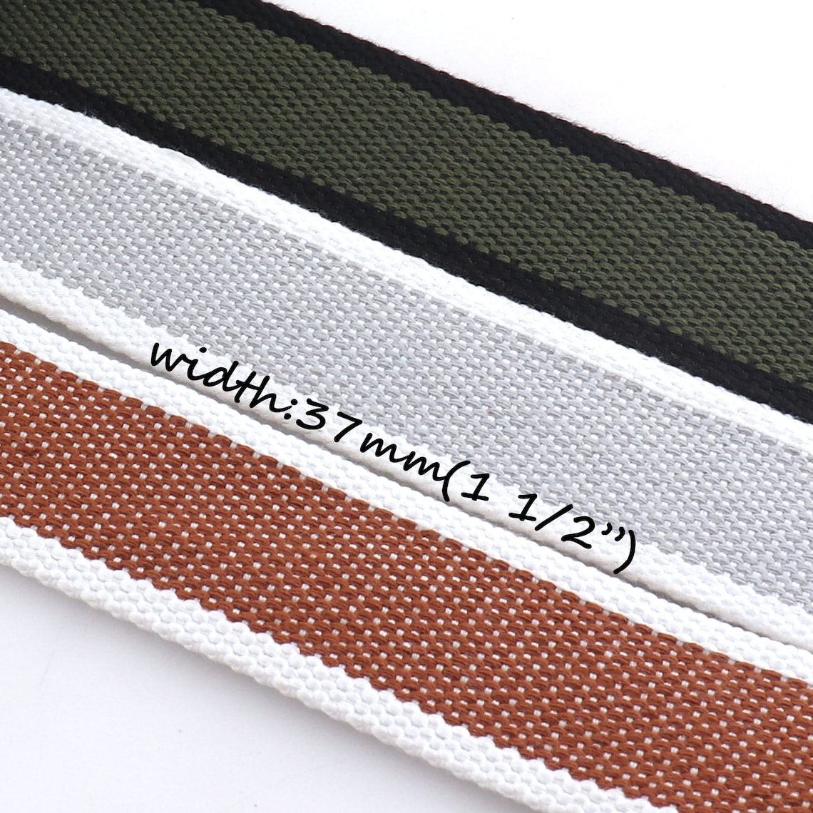 Jacquard Webbing Strong Stripey Webbing 1 1/2 Inch Woven - Etsy