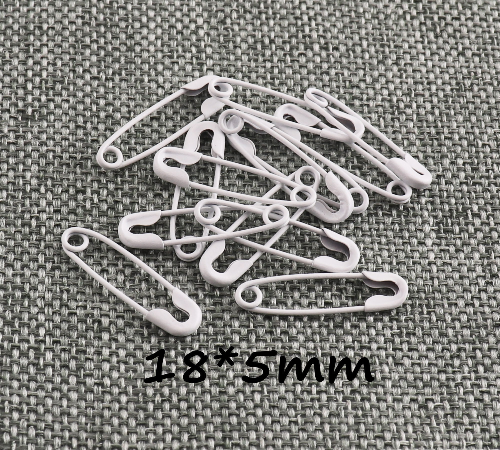 White Safety Pins Bulb Shaped Pins Kilt Pins Mini Bulk Safety | Etsy