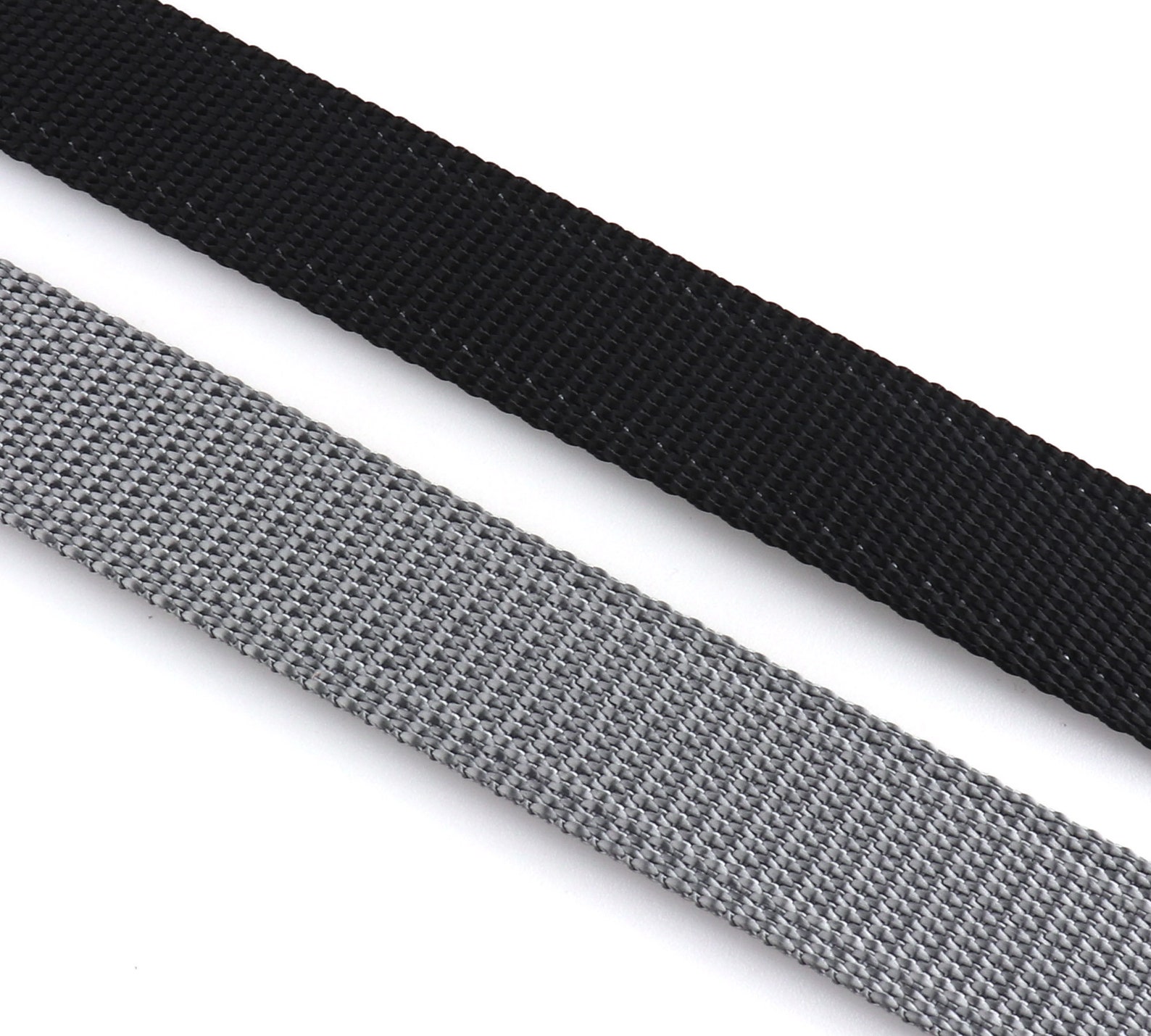 Black/gray Reflective Webbing Tape Ribbon Sew on Reflective Stitching ...