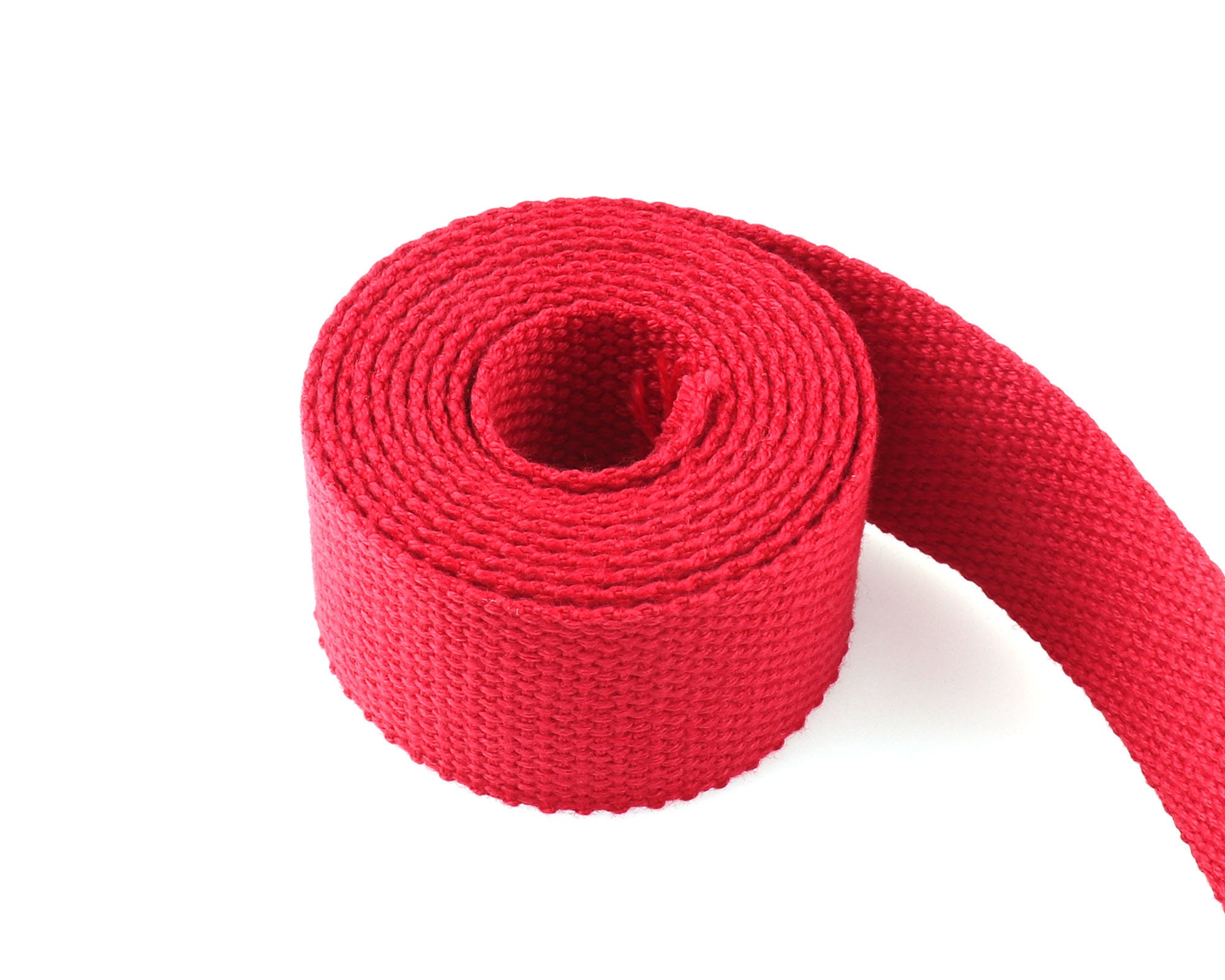 Fabric Strap Webbing Cotton webbing red soft Ribbon for Key | Etsy