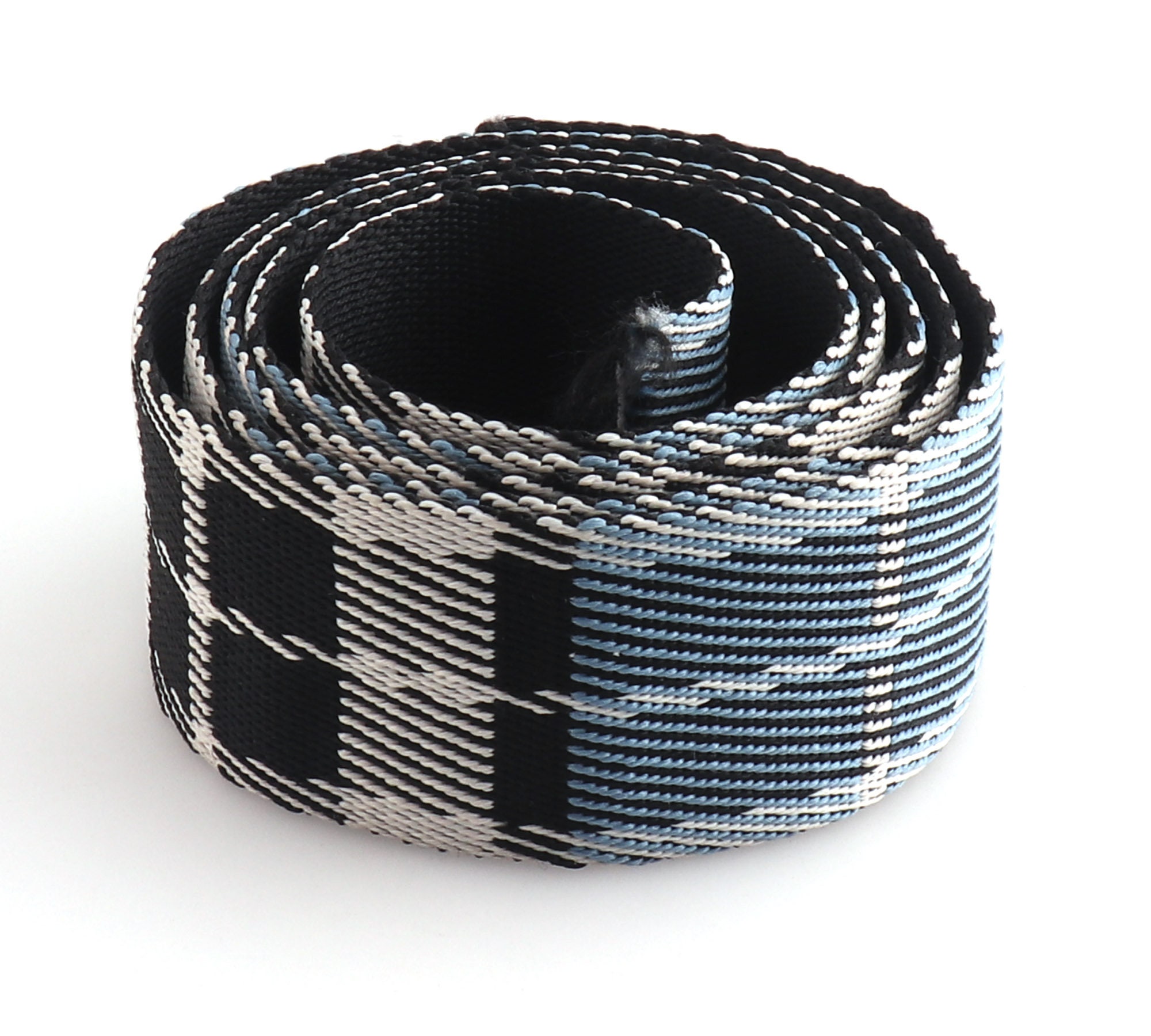 Scottish Style Webbing Jacquard Webbing With Blue Plaid Heavy Duty ...