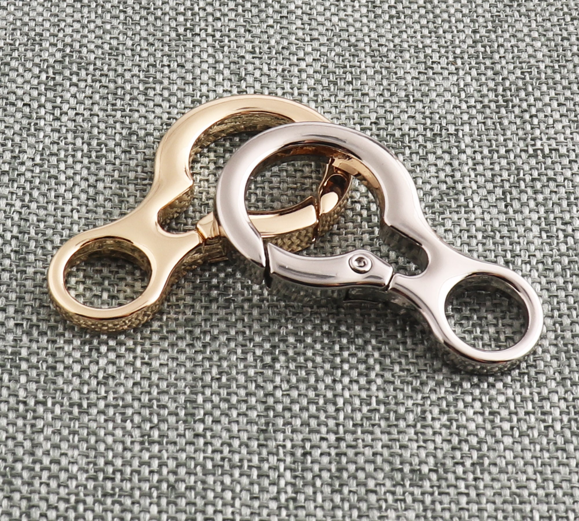 Spring Snap Hook Bulb Shaped Carabiner Push Gate Spring Ring | Etsy