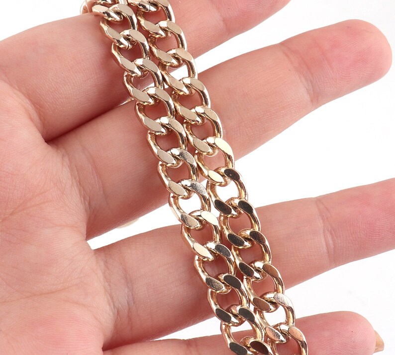 Gold Purse Chain 3/4extend Chain With Clasp Shoulder Bag | Etsy