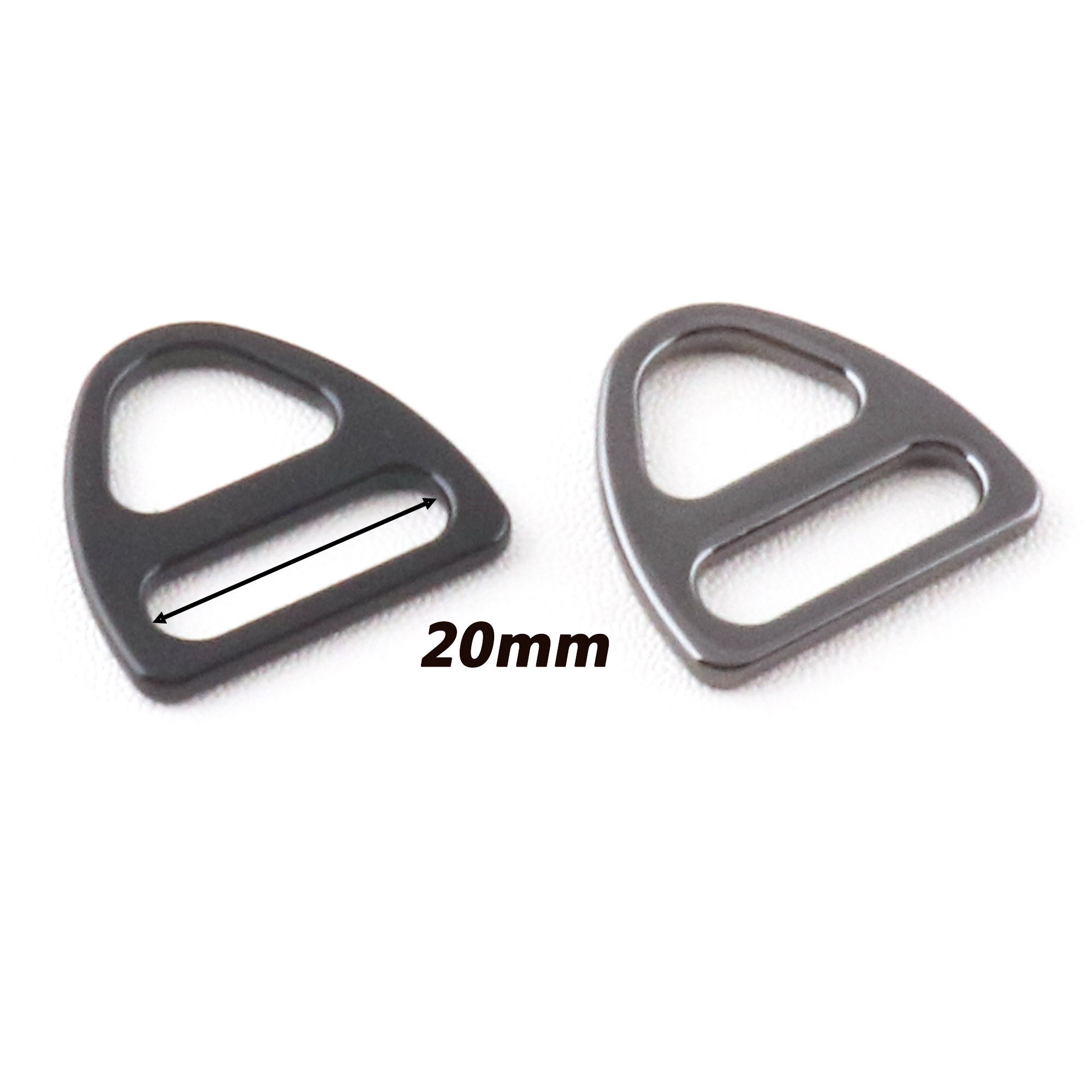Triangular Double D Ring 20mm Triangle Ring 6pcs Slider Strap - Etsy