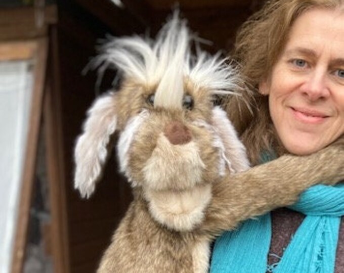 Pip the Adorable Large Dog Puppet - Etsy