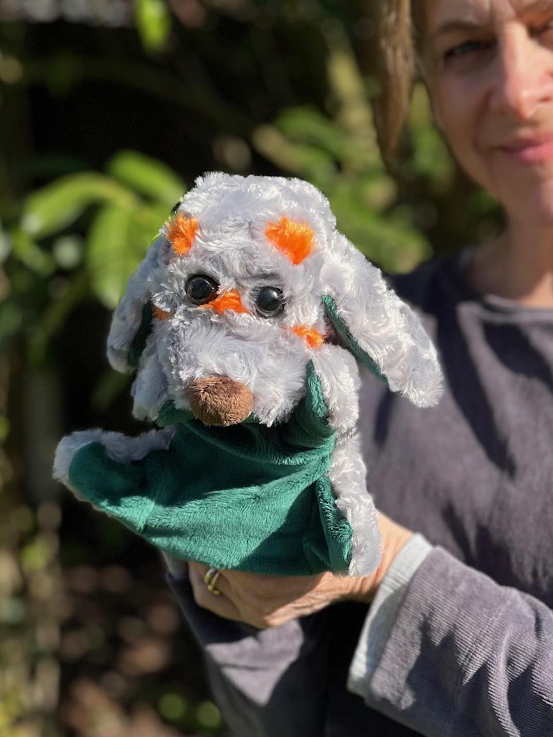 Edward the Puppy Puppet Who Spreads Love and Kindness Wherever He Goes ...