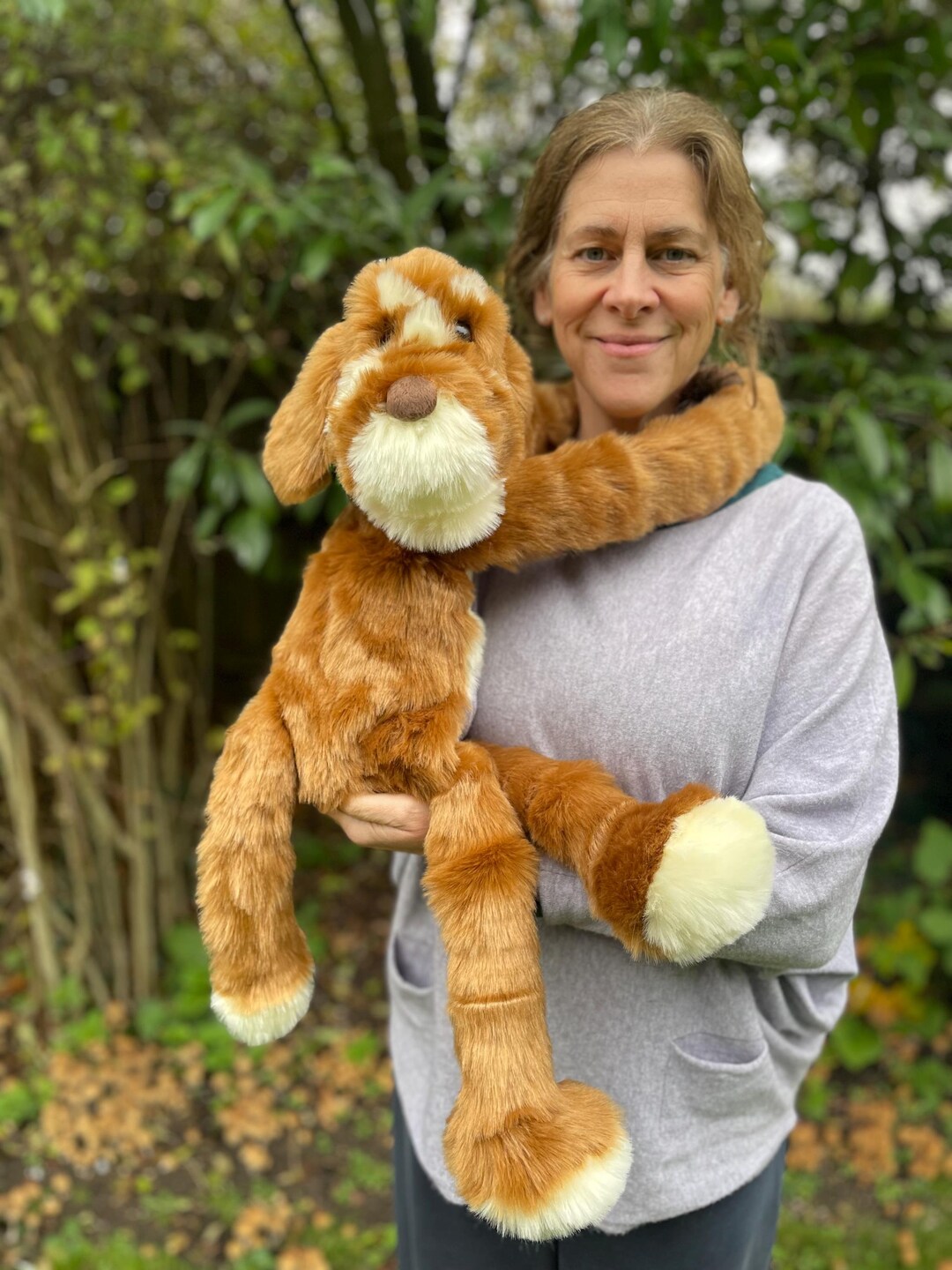 Floppy the Big Old Softy Dog Puppet - Etsy