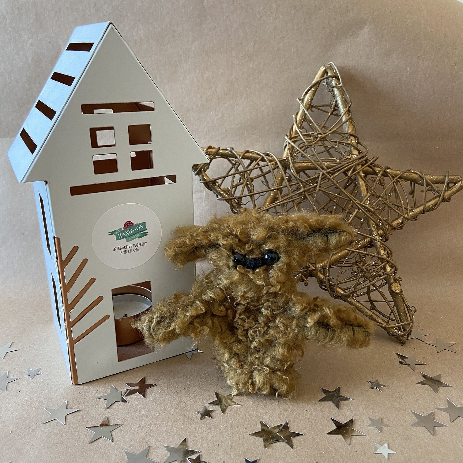 Pocket Slobbit Activity Pack with a brown scruffy Pocket | Etsy