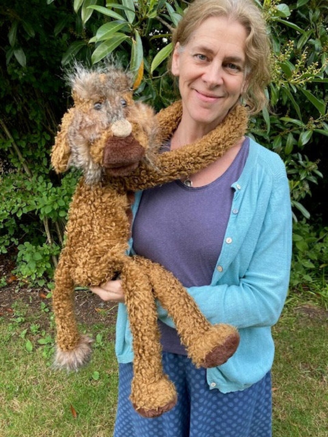 Lark the Scruffy Dog Adult Hand Puppet Made With Faux Fur - Etsy