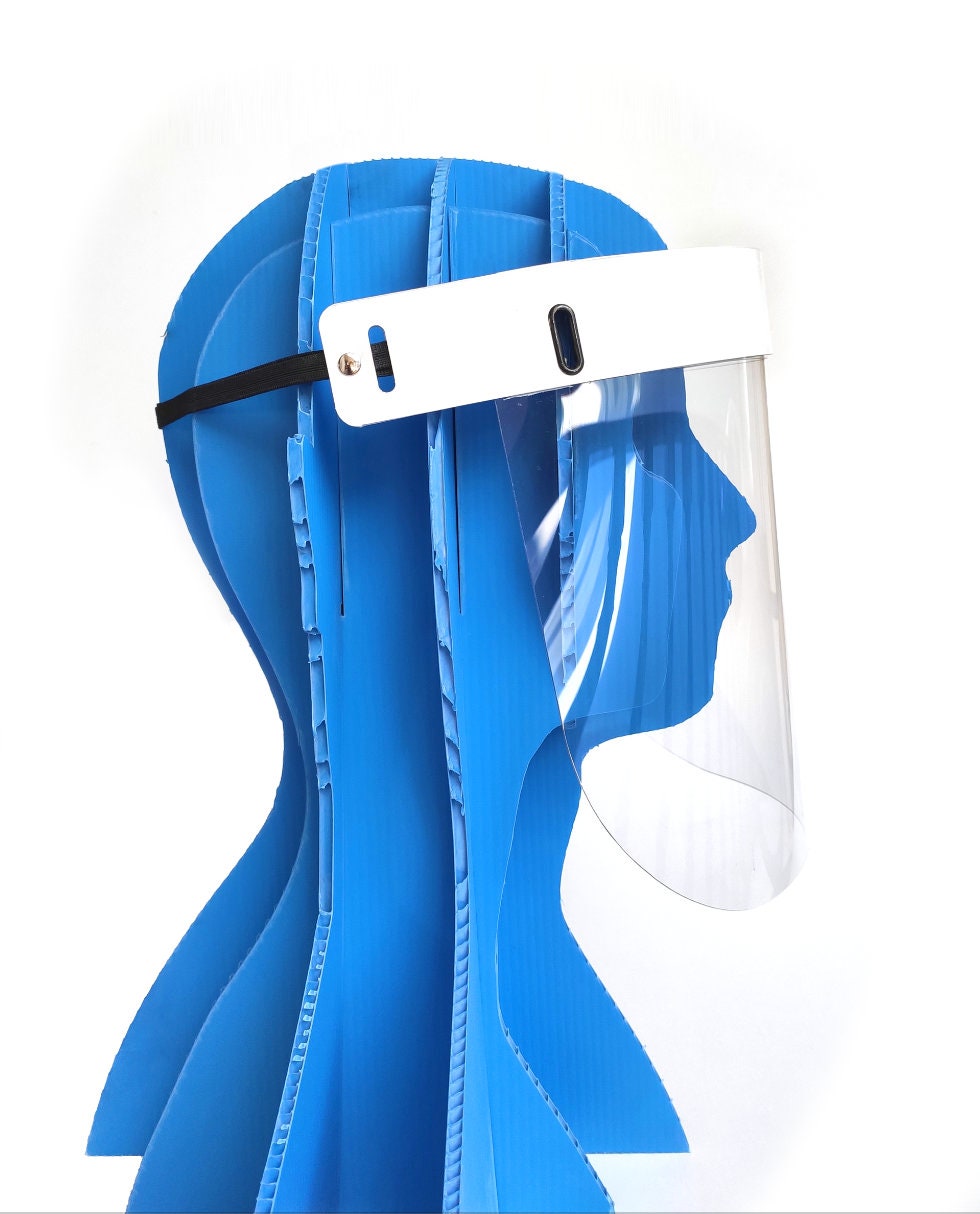 Face Mask Display Sculpture Laser Cut Vector File .AI .PDF .PLT .eps ...