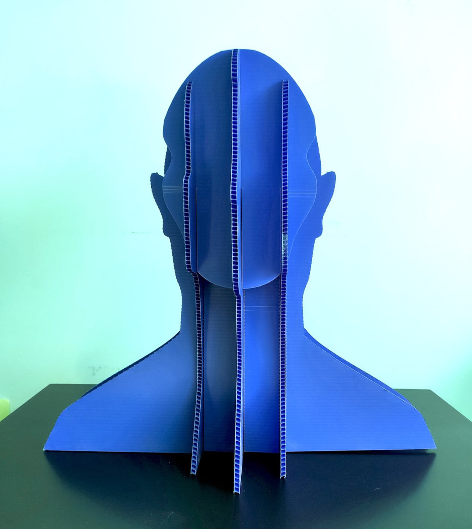 Face Mask Display Sculpture Laser Cut Vector File .AI .PDF .PLT .eps ...