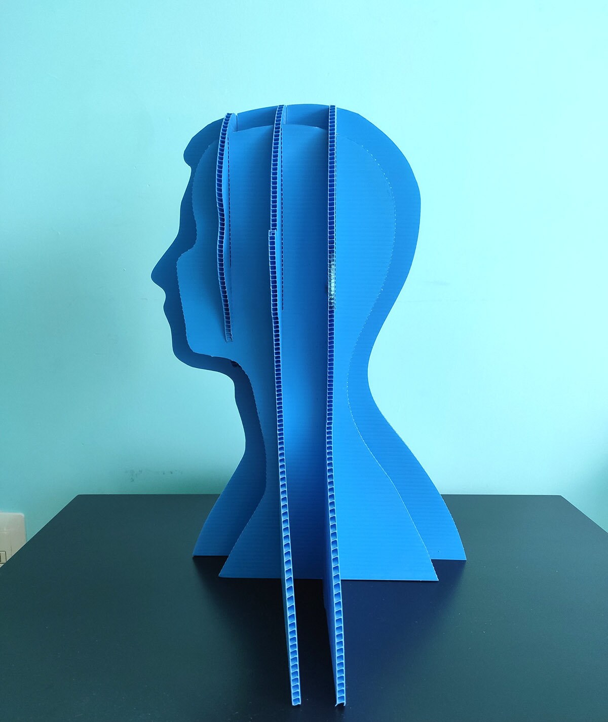 Face Mask Display Sculpture Laser Cut Vector File .AI .PDF .PLT .eps ...