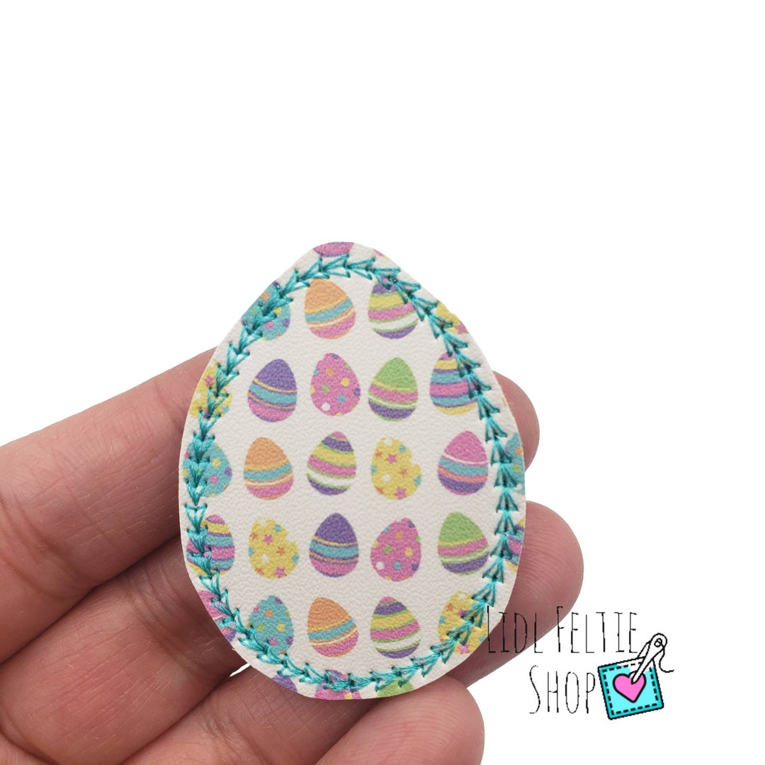 Easter Egg Silhouette, Pastel Easter Egg Felties, Egg Felties, Felties ...