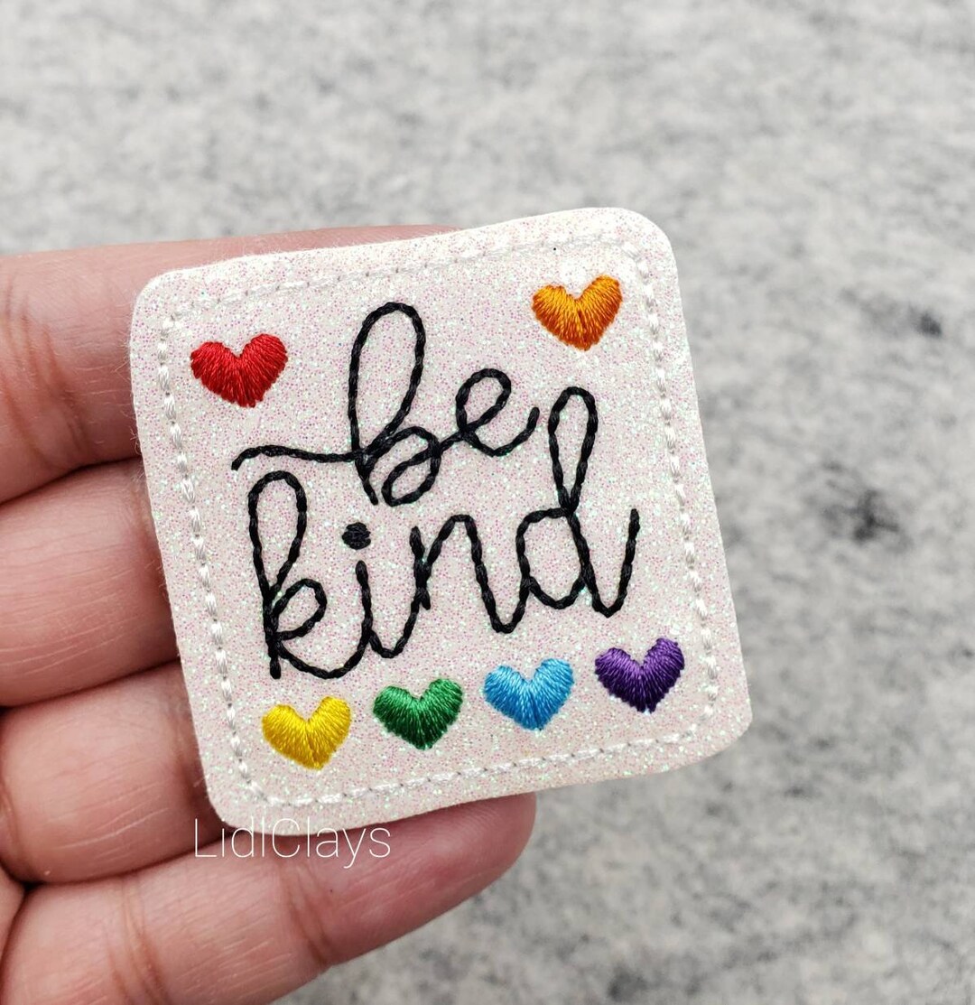 Be Kind Felties | Rainbow Felties | Set of 4 or 8 Felties | Uncut ...
