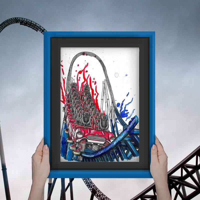 Stealth Thorpe Park - Etsy UK