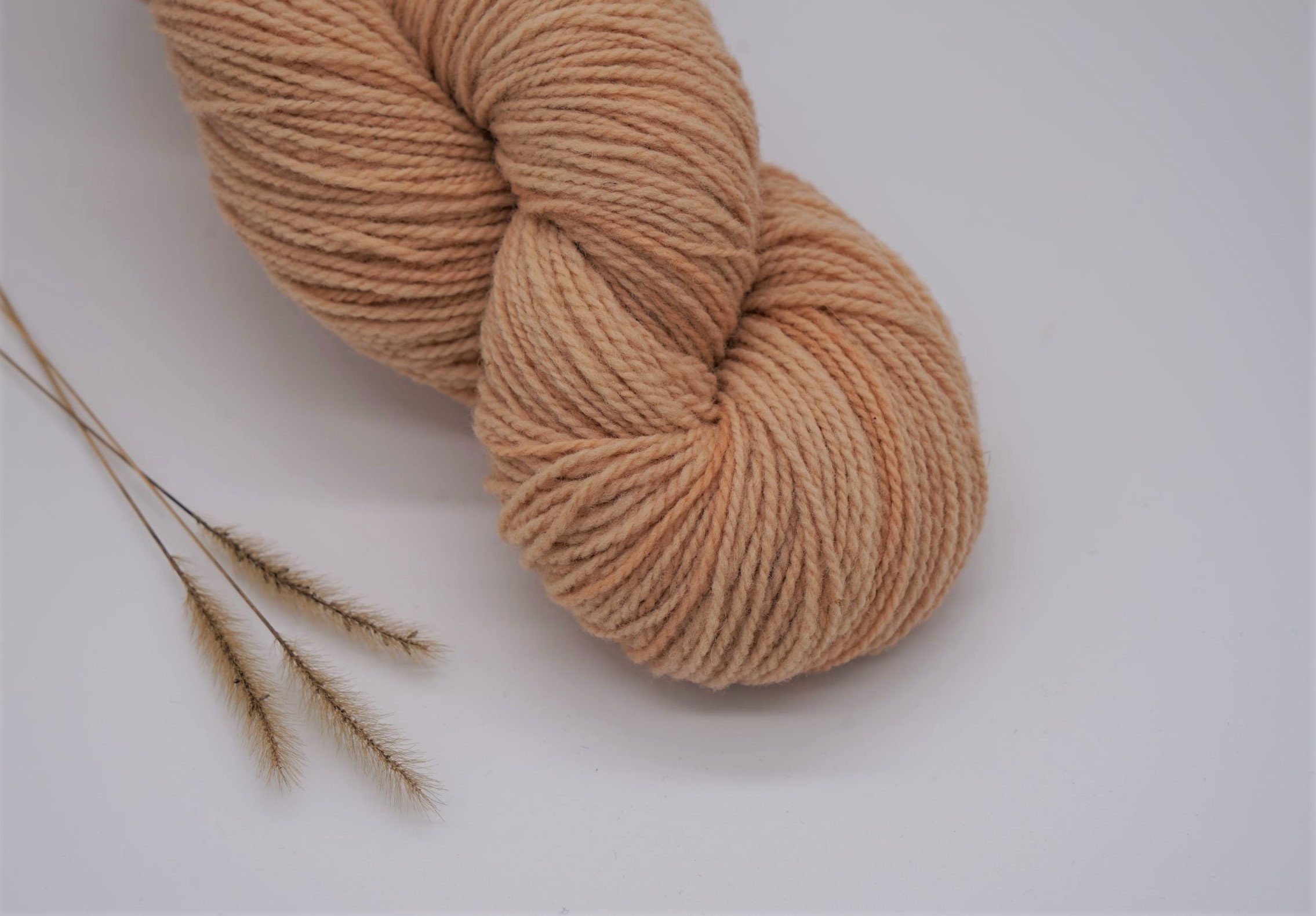 Merino Sport Yarn "buds" 100g - Naturally Dyed, Organic Wool, Non ...