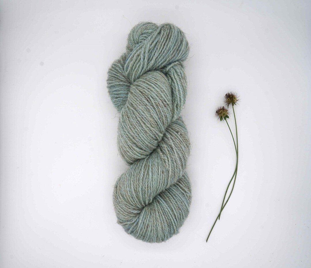 Naturally Dyed Coburg Fox Yarn by the Ocean 100g - Etsy