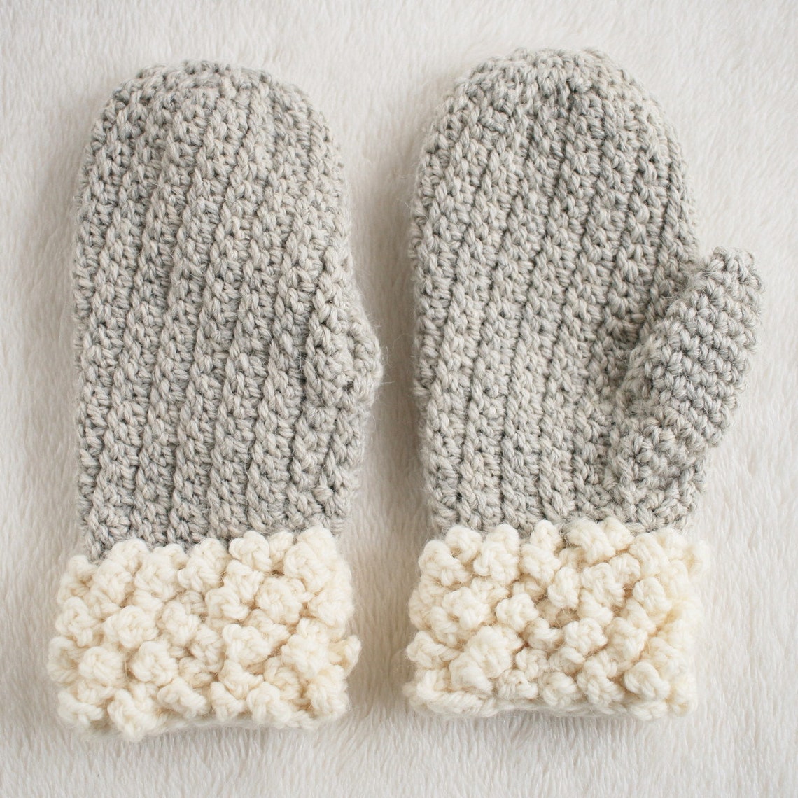 Crochet Pattern / Crochet Mitten Pattern / DIY Mittens for Child and ...