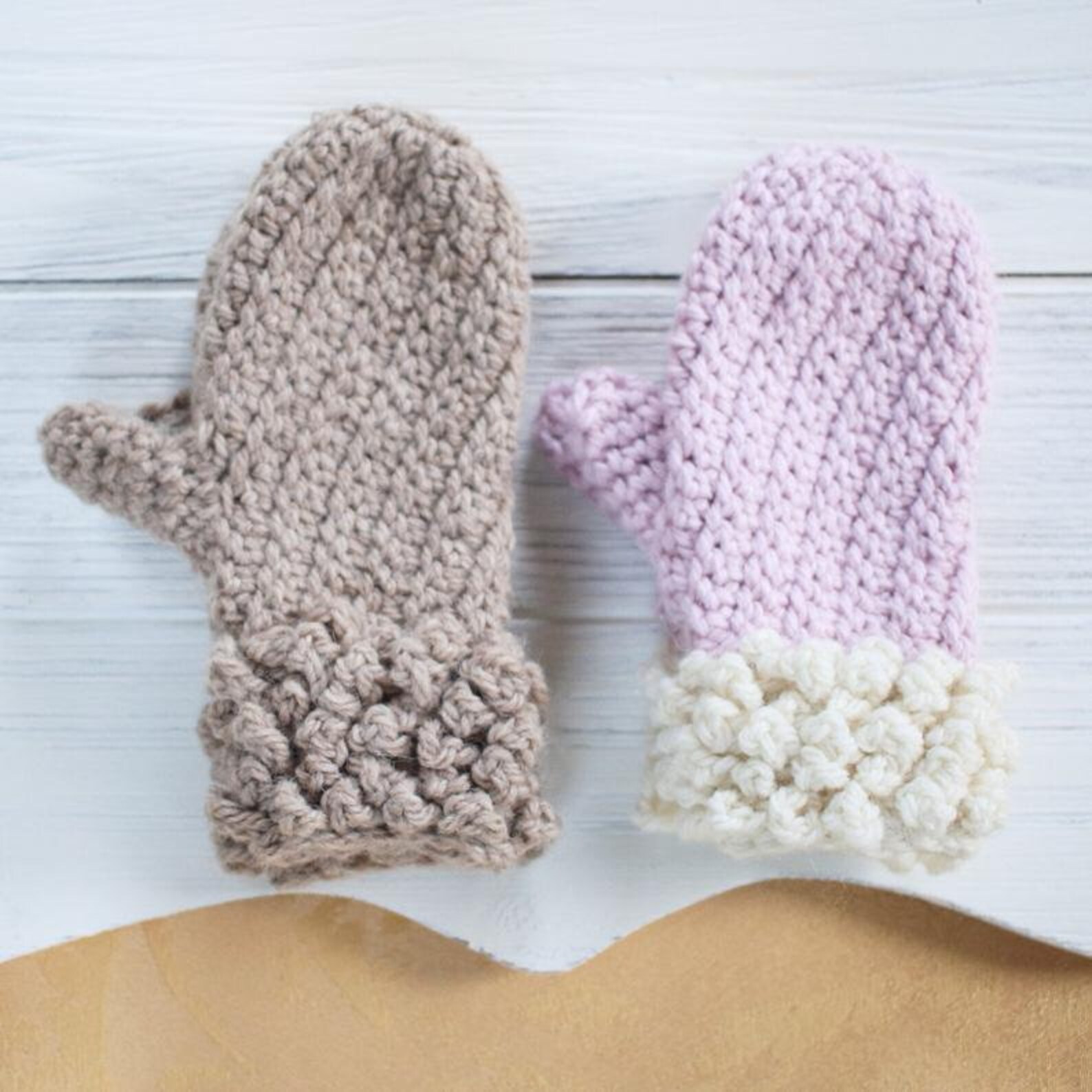Crochet Pattern / Crochet Mitten Pattern / DIY Mittens for Child and ...