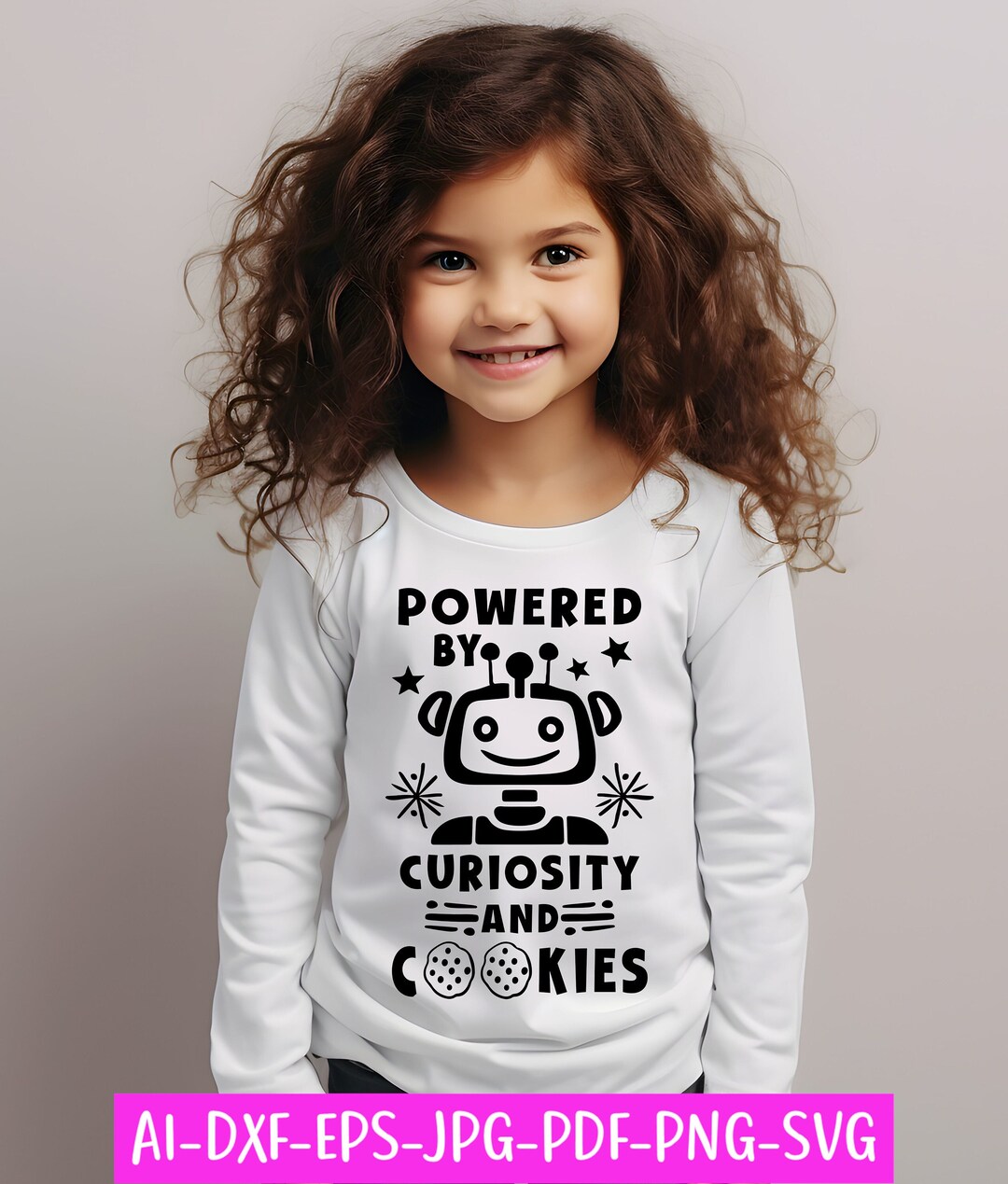 STEM SVG Girls Boys Science Technology Math Svg, Powered by Curiosity ...